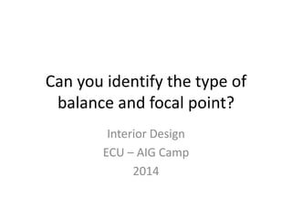 Types of balance | PPTX