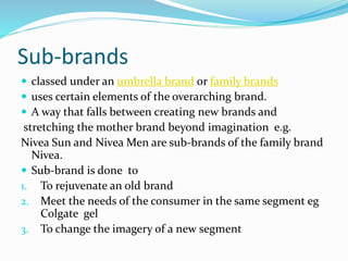 Type of brand | PPT