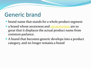 Type of brand | PPT