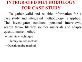 Type of case study | PPT