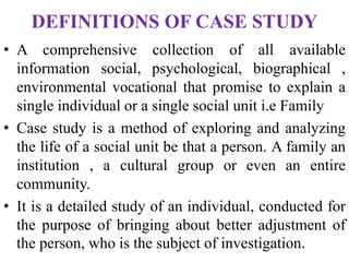 Type of case study | PPT