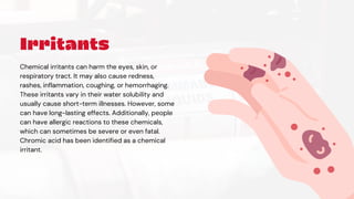 Type of Various Type of Chemical Hazards | PPT