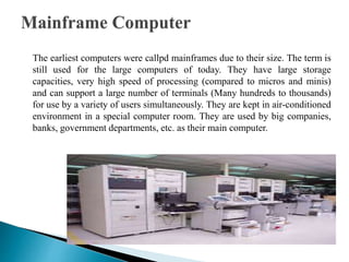 Type of coputer | PPTX