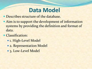 Type Of Database Models | Ppt