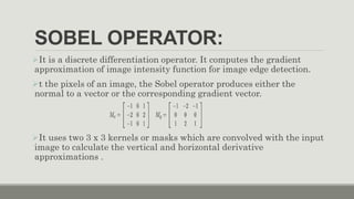 type of edge detector.pptx | Geography | Science