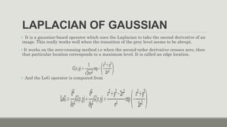 type of edge detector.pptx | Geography | Science