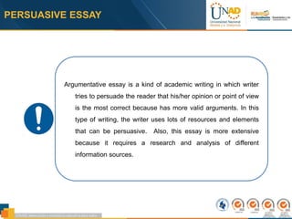 Persuasive Essay | PPTX