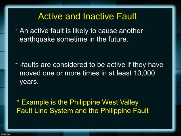 type of faults grade 8.pptx grade 8 ppt | PPT