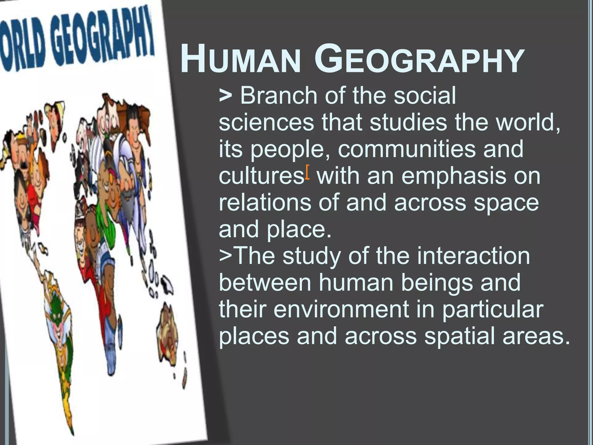 TYPES OF GEOGRAPHY | PPTX