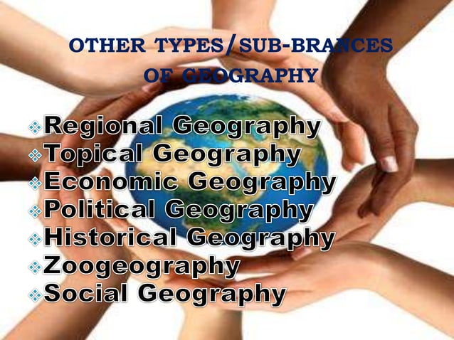 TYPES OF GEOGRAPHY | PPT