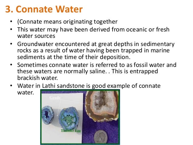 Type of groundwater ppt jai narayan vyas university jodhpur
