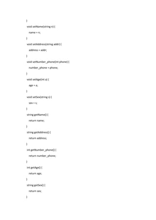 Type Of Inheritance in C++ language (Object-Oriented Programming ) | PDF