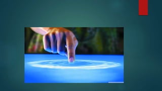 Type of interfaces Touch and air based-gesture | PPT