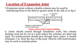 Type of structural joints | PPTX