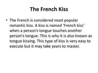 Types Of Kisses With Meaning