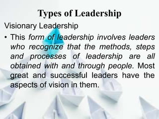 Type of leadership | PPTX