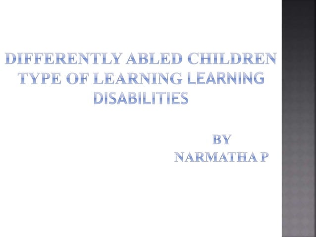 TYPE OF LEARNING DISABILITYES.pptx