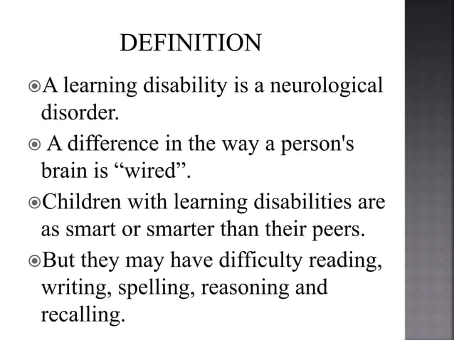TYPE OF LEARNING DISABILITYES.pptx