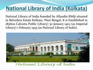 Types of Libraries Kind of libraries | PPTX