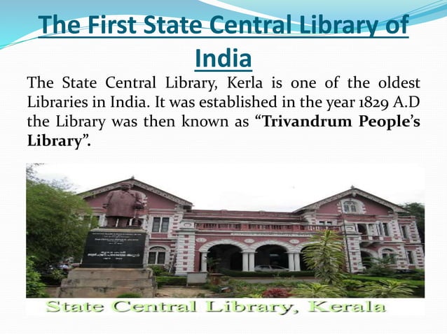 Types of Libraries Kind of libraries | PPTX