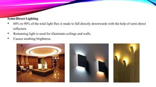 Types of lighting and their uses | PPTX