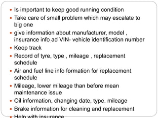 Type of maintenance | PPTX