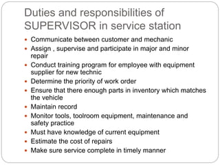 Type of maintenance | PPTX | Business | Business and Finance