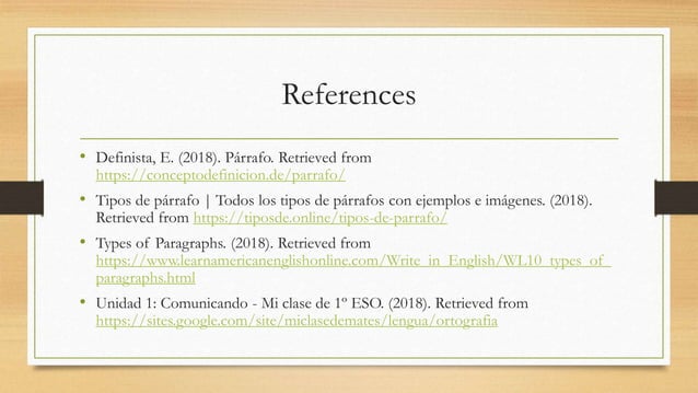 Types of paragraphs | PPT