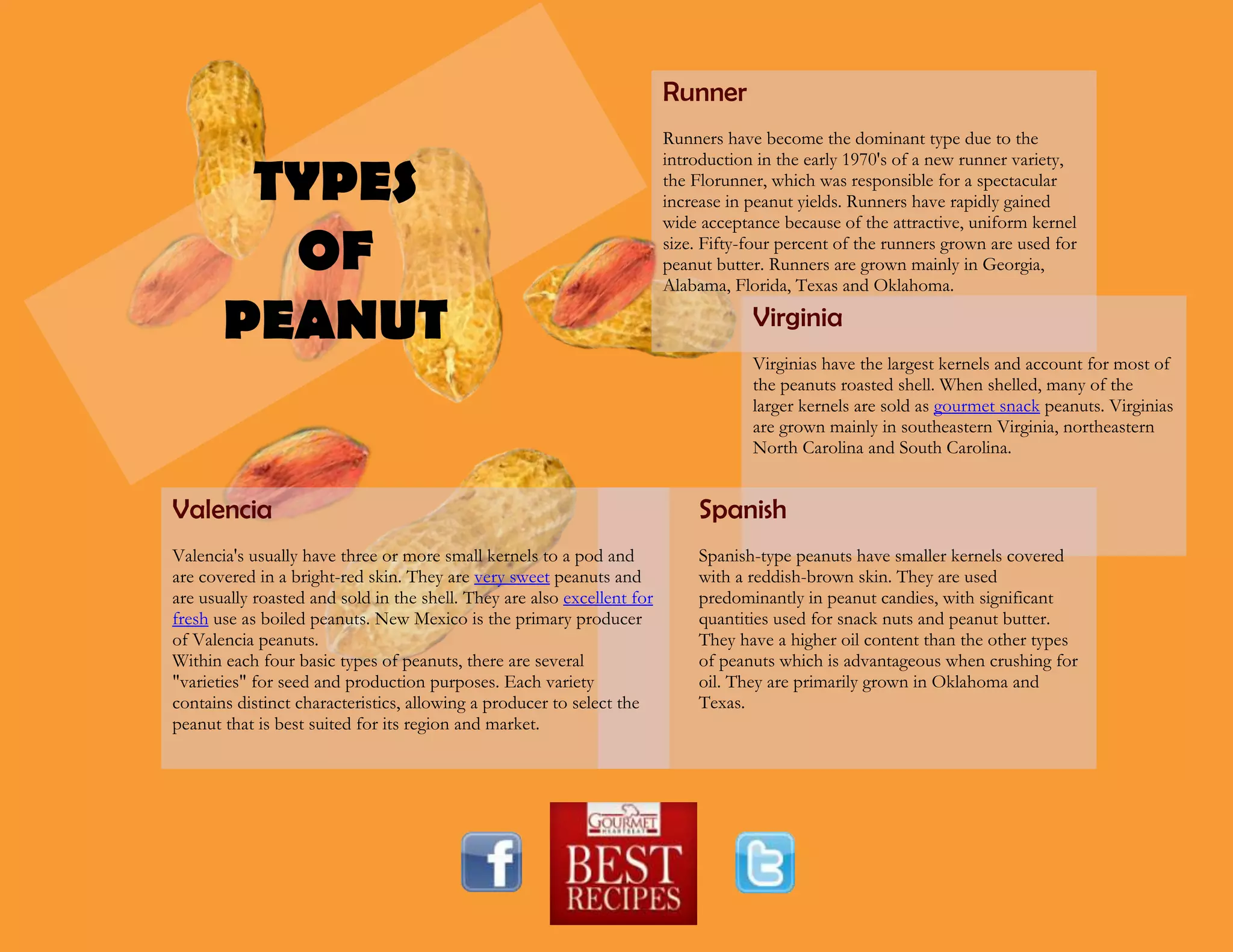 Type of peanuts | DOCX
