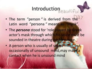 Type of person | PPTX | Law