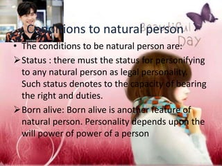 Type of person | PPTX | Law