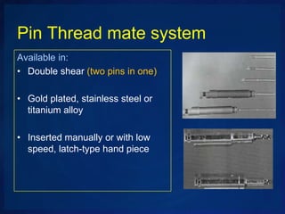 Types of pins | PPTX