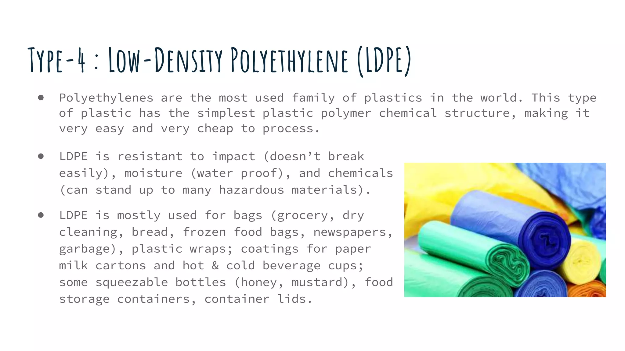 Type of plastics | PPTX