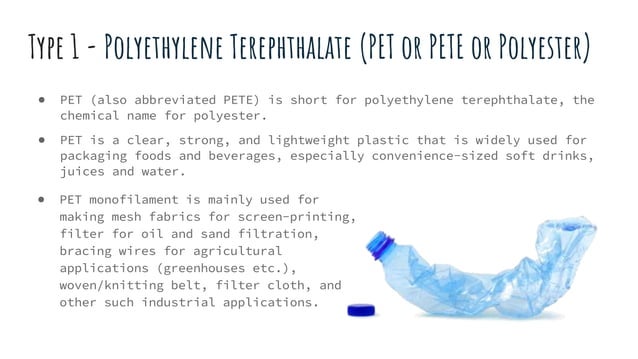 Type of plastics | PPTX