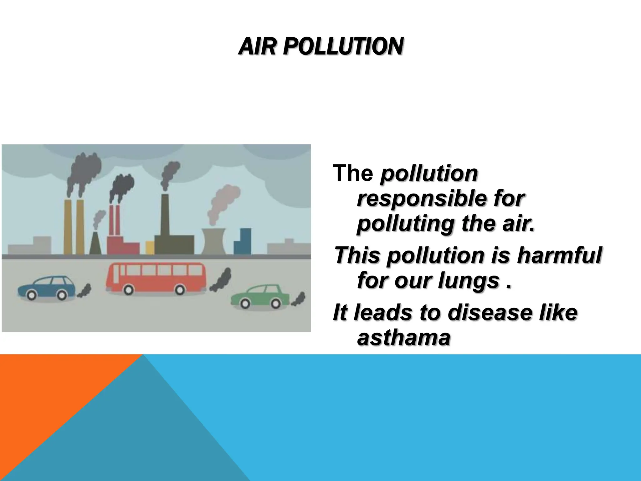 type of pollution a environmental hazard | PPTX