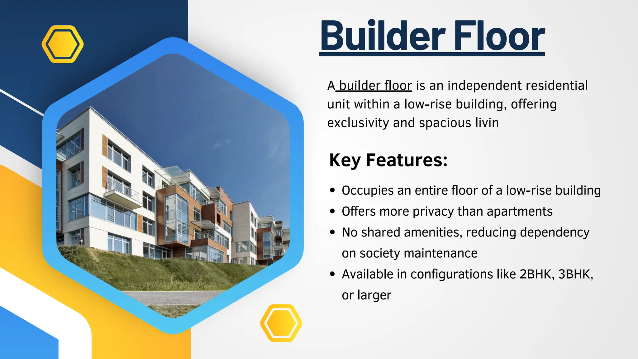Guide to Different Property Types: Apartment, Villa, Builder Floor | PPT