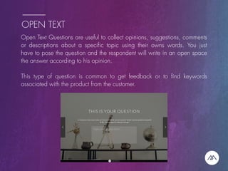 Type of questions you can use in a survey | PDF