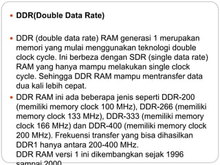Jenis Ram | PPT