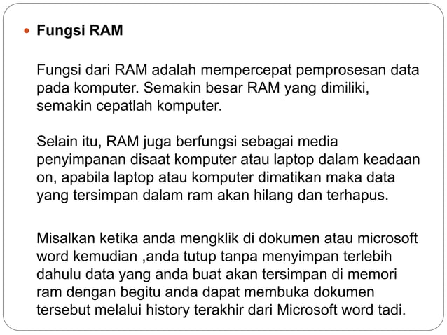 Jenis Ram | PPT