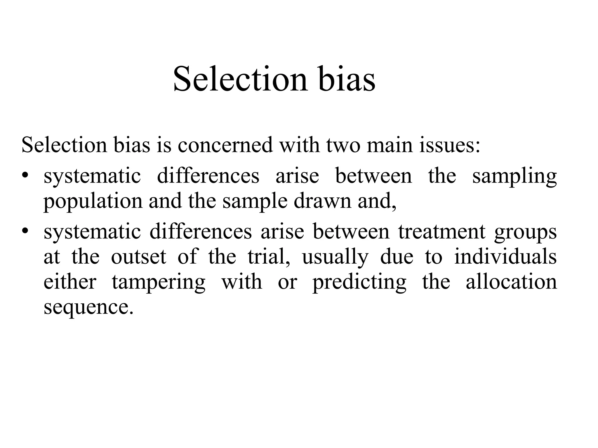 Type Of Randomization Pptx