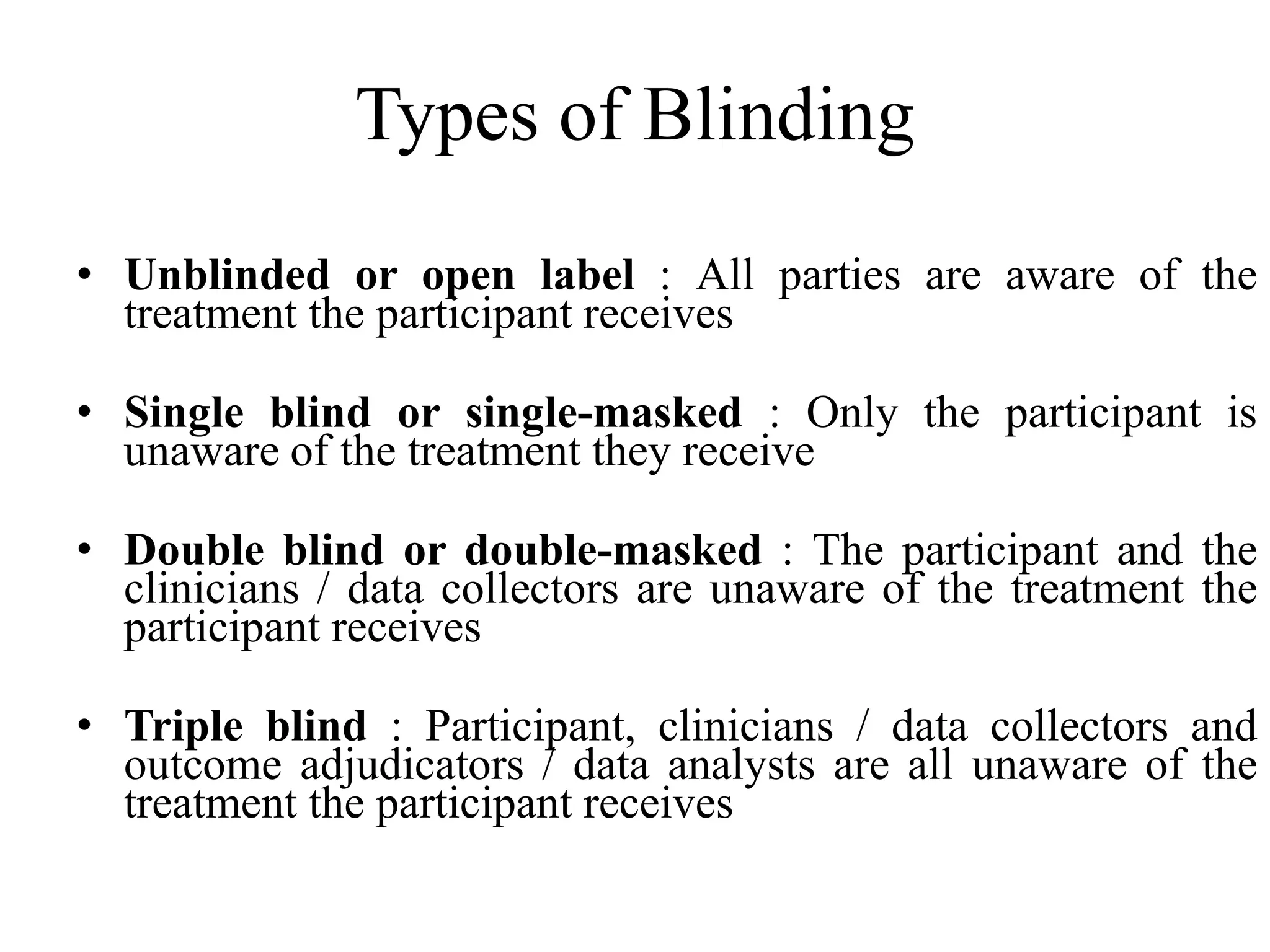 Type Of Randomization Pptx