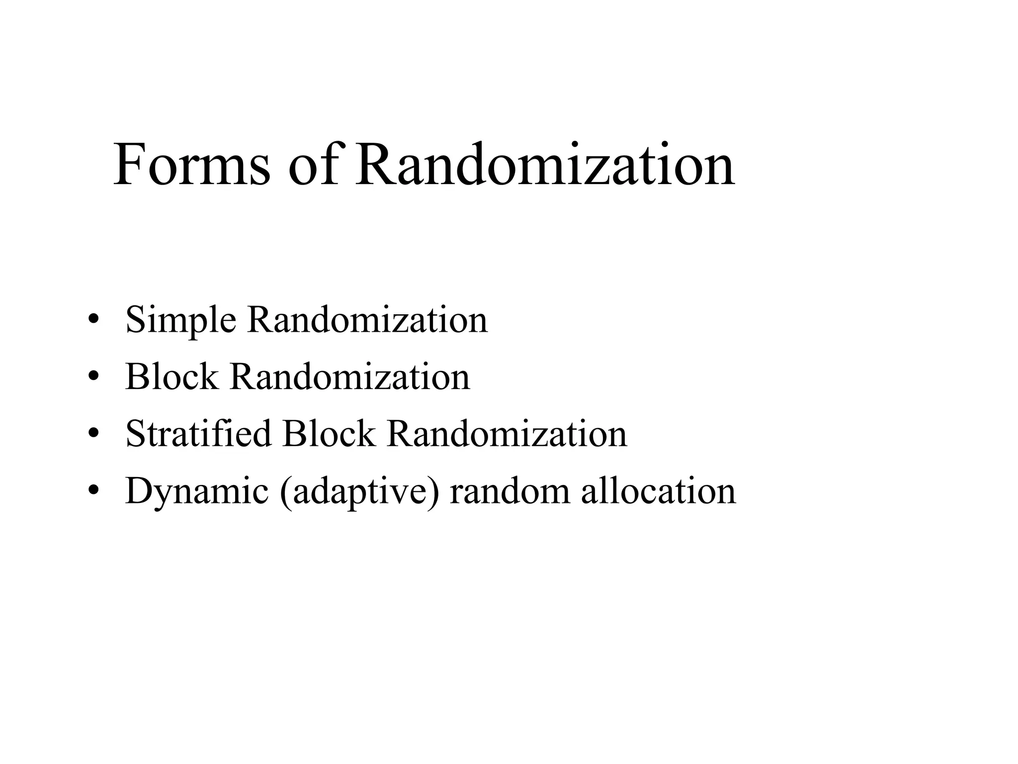 Type of randomization | PPTX