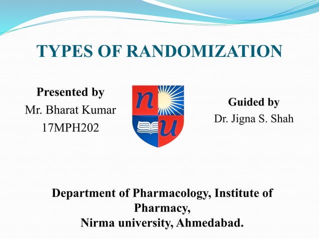 Type of randomization | PPTX