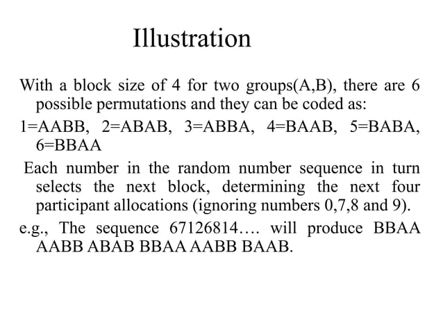 Type of randomization | PPTX