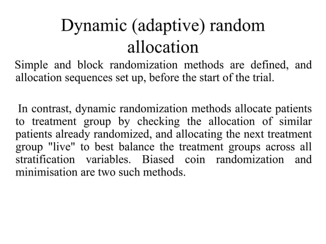 Type of randomization | PPTX