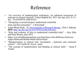 Type of randomization | PPTX