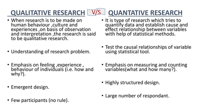 Differences between Qualitative research vs Quantitative research.pptx