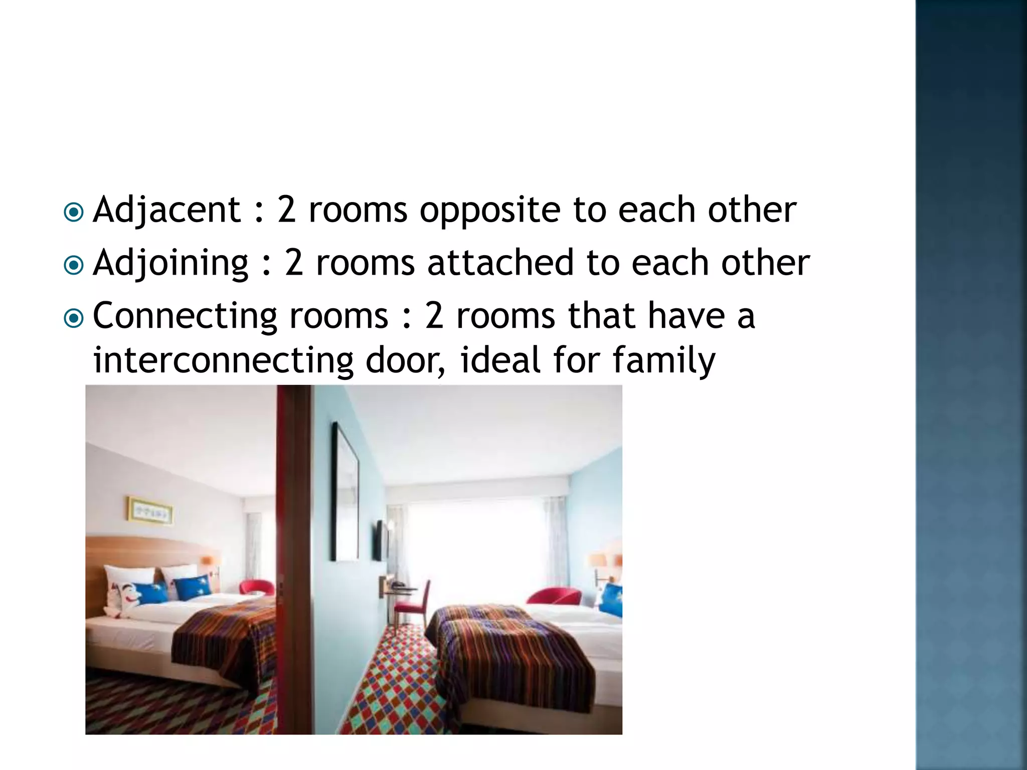 Type of rooms in hotels | PPT