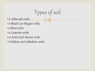 Type Of Soil | PPTX
