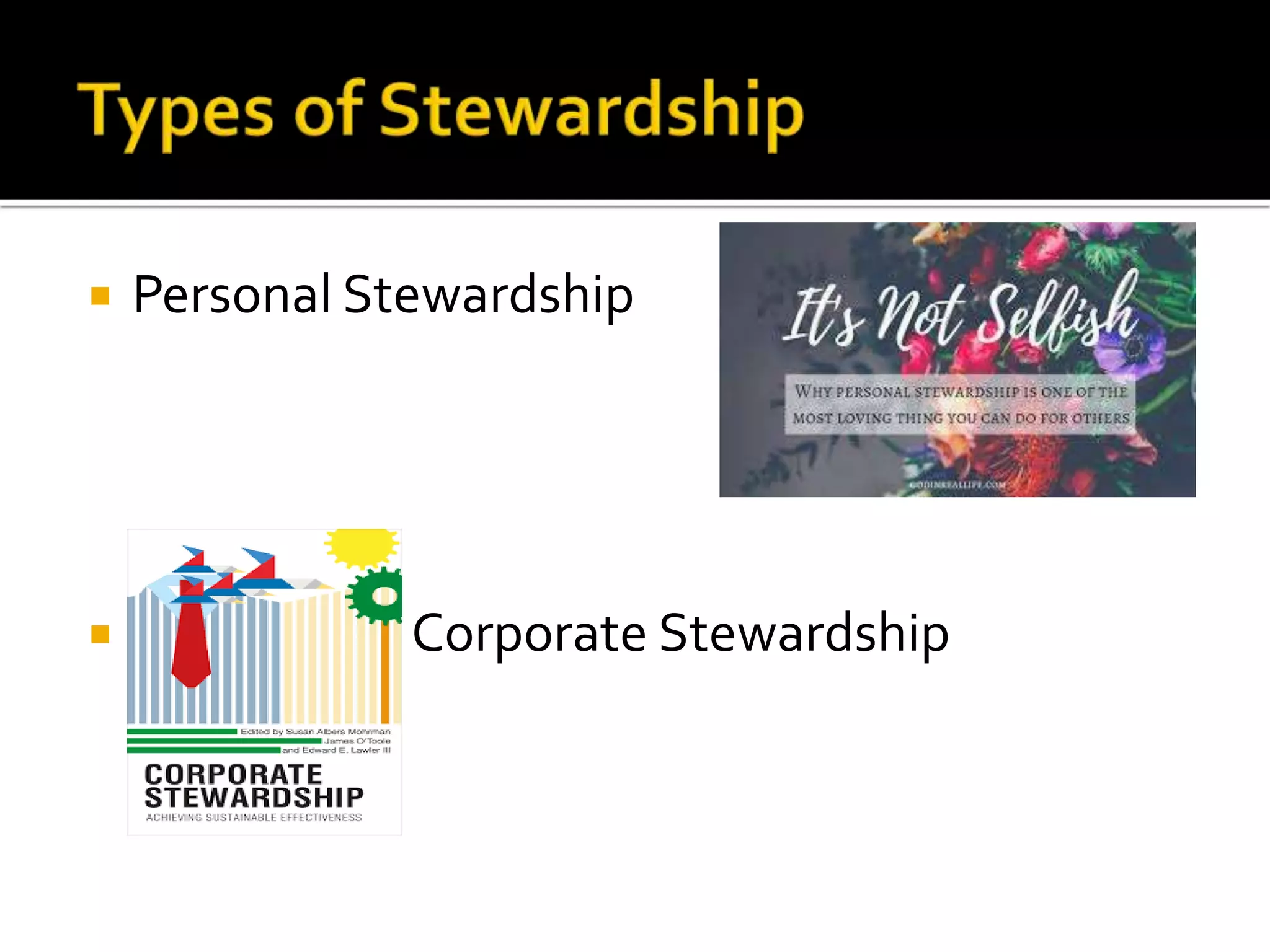 TYPE of STEWARDSHIP 2.pptx